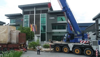 New die-cutting machine at Marbach Asia Pacific